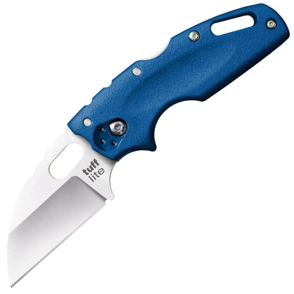 Cold Steel Tuff Lite, 2.5" Wharncliffe Blade, Blue Griv-Ex Handle - 20